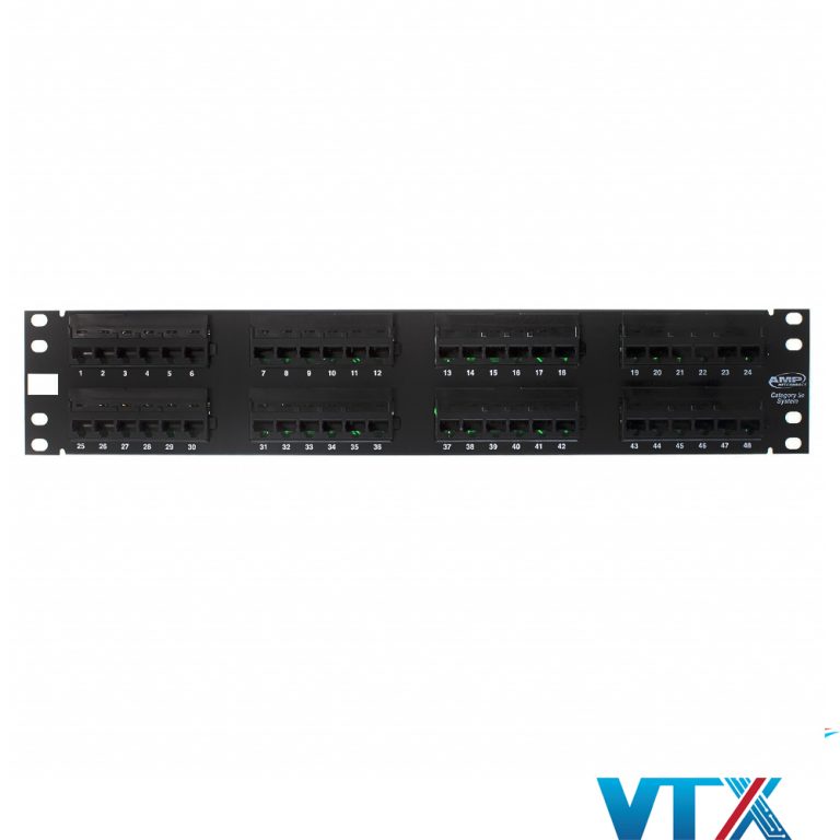 Giá Patch panel Cat5e, Cat6 các loại 24 Port, 48 Port 14/07/2025