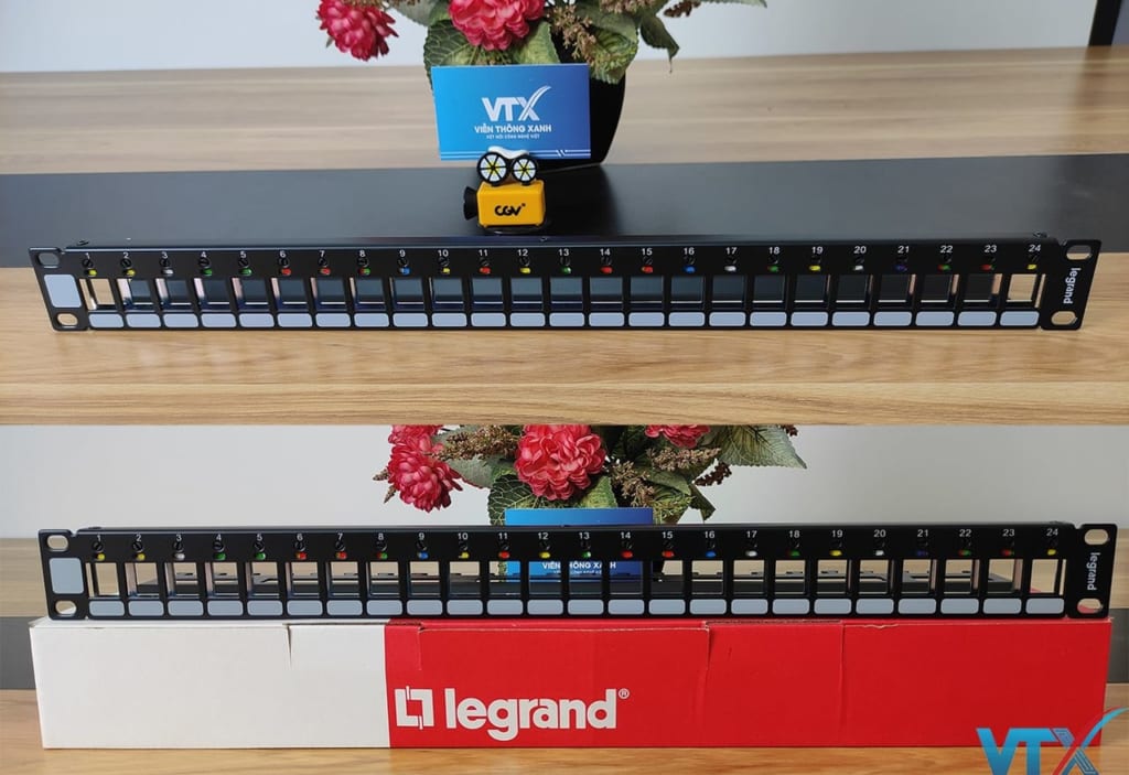 Giới thiệu về Patch Panel Legrand » Viễn Thông Xanh