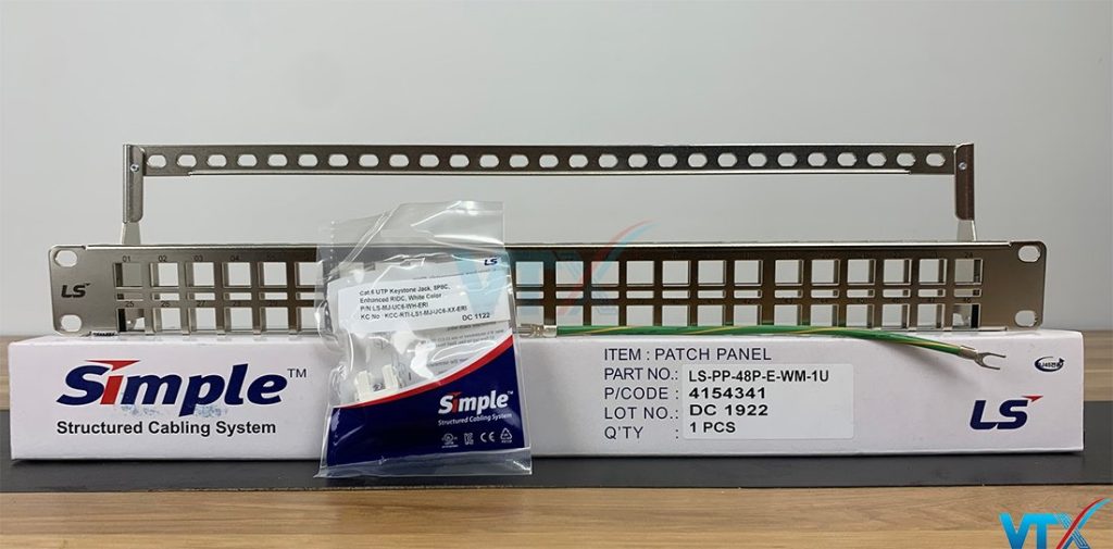 Giới thiệu về Patch Panel LS » Viễn Thông Xanh