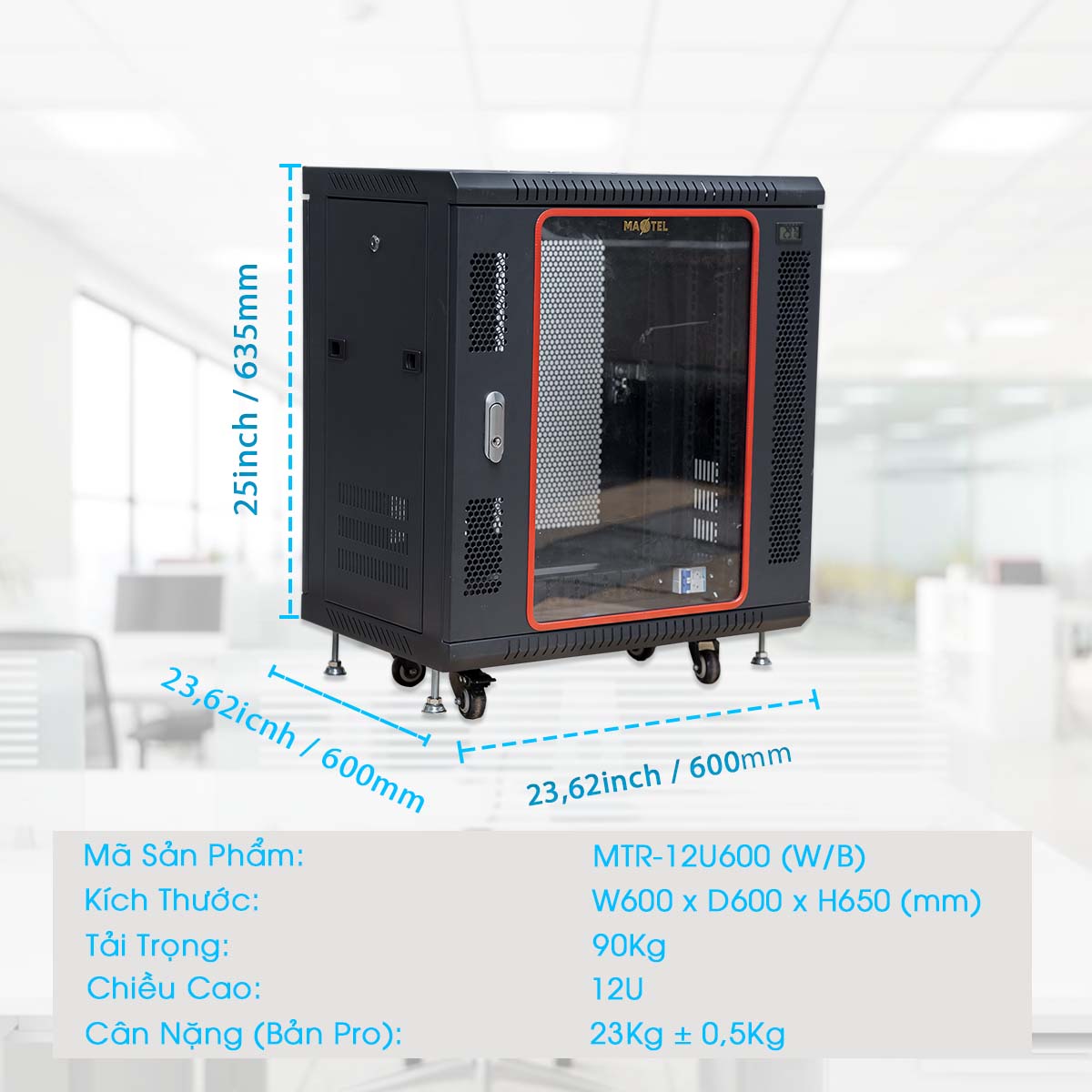 Tủ rack trong hệ thống viễn thông và hạ tầng mạng doanh nghiệp